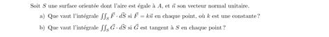 Solved Let S Be An Oriented Surface Whose Area Is Equal To Chegg