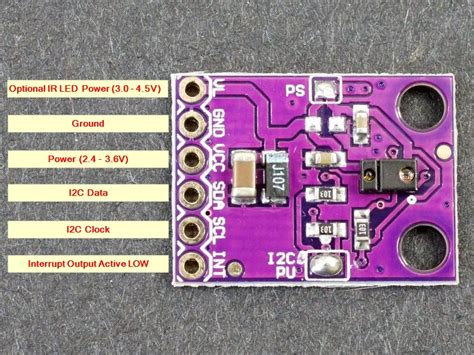 gesture sensor module apds 9960 makers electronics