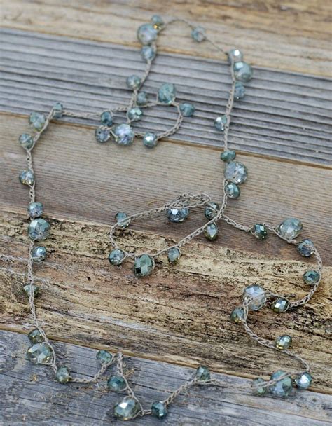 Crochet Beaded Necklace Tutorial Artofit