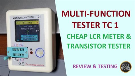 TC1 Multi Function Component Tester 41 OFF