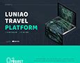 智慧城市可视化 Behance