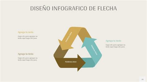 Flechas En La Presentación Del Diseño De Infografía Presentación Plantilla Para Powerpoint Y