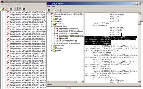 FlexGrid 8 In C And Eventhandling ActiveX Edition ComponentOne Studio MESCIUS Forums