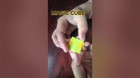 Easy Origami Magic Cube Tutorial Diy Magic Cube Origami Step By Step Easy Tutorial Paper Craft