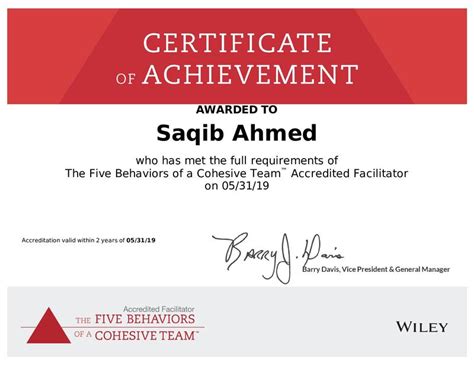 Another Milestone Achieved I Am Now The Accredited Facilitator