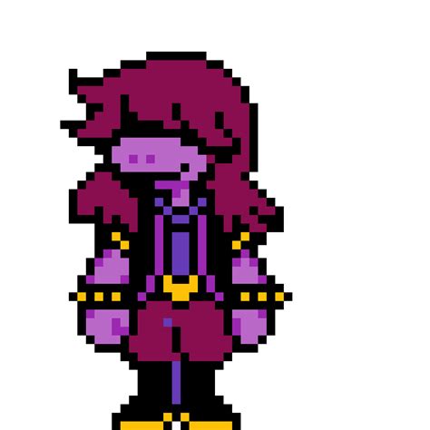 Pixilart Susie Deltarune By Sillysalmon57