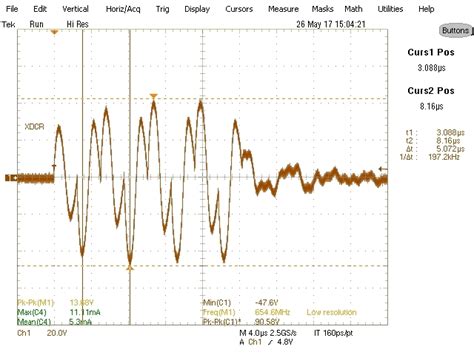 Pga460 Q1 Issues While Using 200khz Transducer Sensors Forum Sensors Ti E2e Support Forums