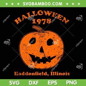 Halloween 1978 Haddonfield Illinois Svg Png