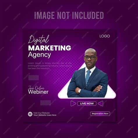 Premium Vector Professional Business Social Media Post Design