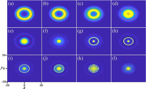 the numerical simulation results of light propagation in fse with