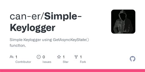 GitHub Can Er Simple Keylogger Simple Keylogger Using GetAsyncKeyState Function