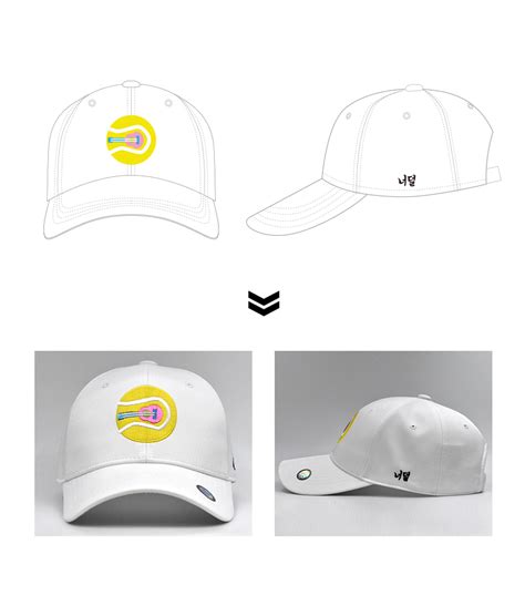 기타 디자인시안and완성모자 납품사례 비교 볼캡 스냅백 버킷햇 모자제작 스마트모자