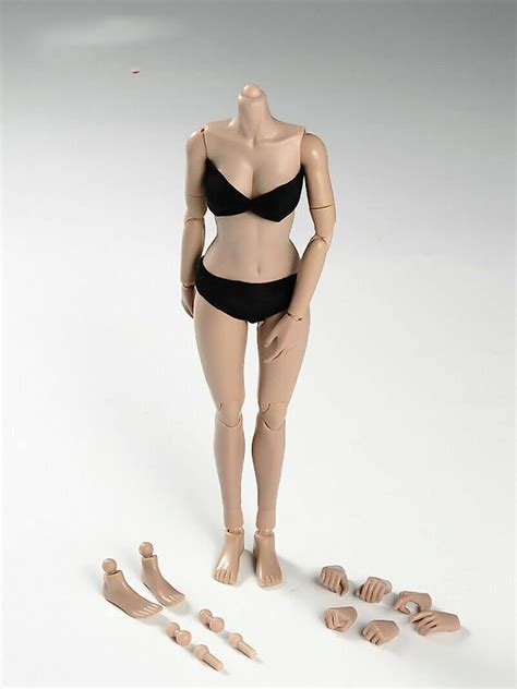 roofworld 1 6 scale miniature figure body 12inch pale skin