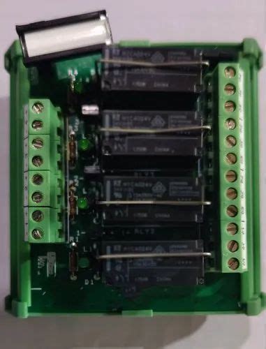 Pole Relay Output Module For Electronic Panel V At Rs Piece In Rajkot