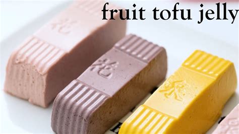 I Make Tofu Into A Summer Dessert Fruit Tofu I Am Creative Youtube