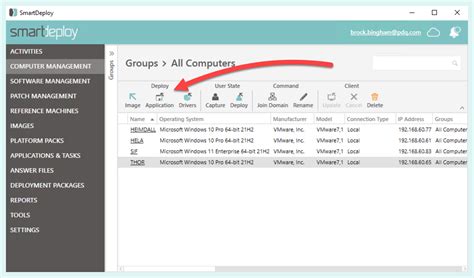 how to automatically deploy remote windows packages smartdeploy