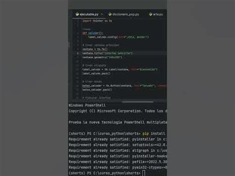 Cómo Convertir un Script de Python en un Ejecutable con PyInstaller: Tutorial Paso a Paso - YouTube