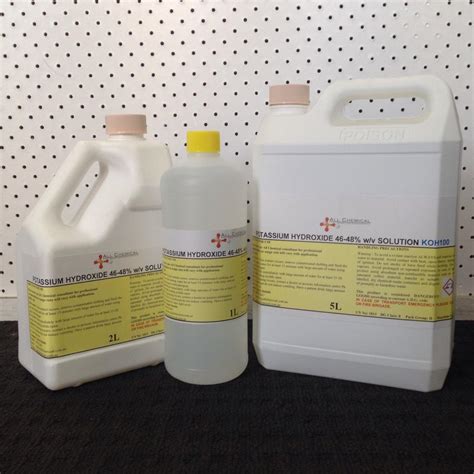 Potassium Hydroxide 46 48 Wv Solution All Chemical