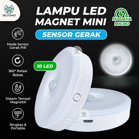 Lampu Darurat Sensor Gerak Lampu Tangga Lemari Dapur Dinding Magnetic Lemari Dapur Sensor