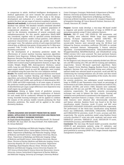 pdf a novel diagnosis and severity prediction ml based model