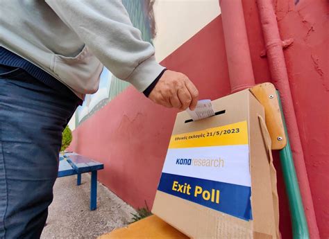 Εκλογές 2023 Πότε έγινε το πρώτο exit poll στην Ελλάδα Γεγονότα