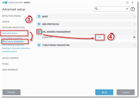KB Exclude A Safe Website From Being Blocked By Web Access Protection