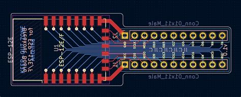custom breakout board for the esp 12e wifi module · will warren