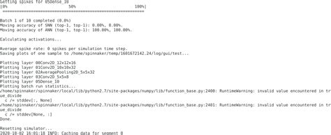 Mnist Spinnaker Example Issue Neuromorphicprocessorproject Snn Toolbox Github