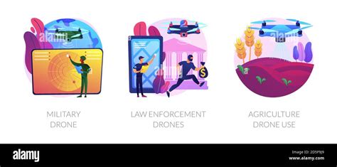 Drone Technology Vector Concept Metaphors Stock Vector Image And Art Alamy