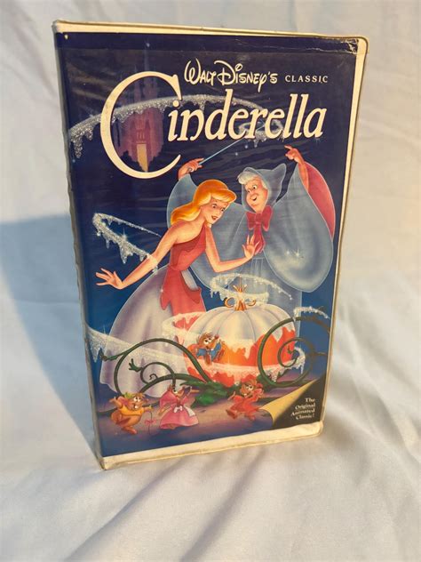 Walt Disneys Classic Cinderella Vhs Tape Etsy