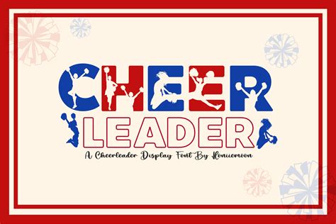 Cheerleader Font By Honiiemoon · Creative Fabrica Cheerleader Font By Honiiemoon · Creative Fabrica