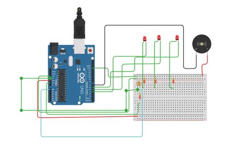 Circuit Design G4 Automatic Street Lights Tinkercad