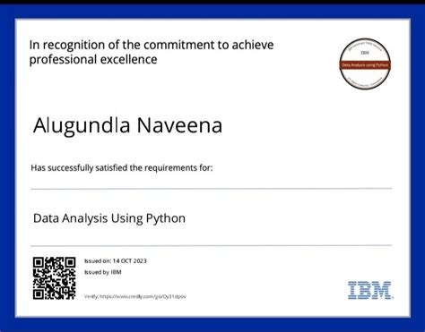 Python Dataanalysisusingpython Ibm Alugundla Naveena