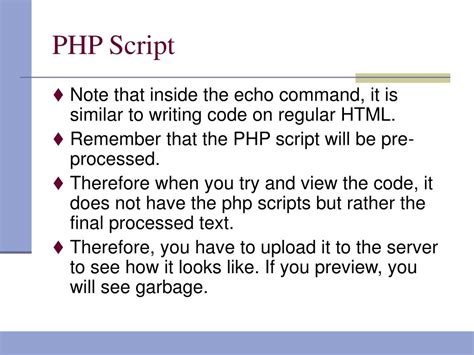 PPT PHP Hypertext Preprocessor PowerPoint Presentation Free Download ID 3110538