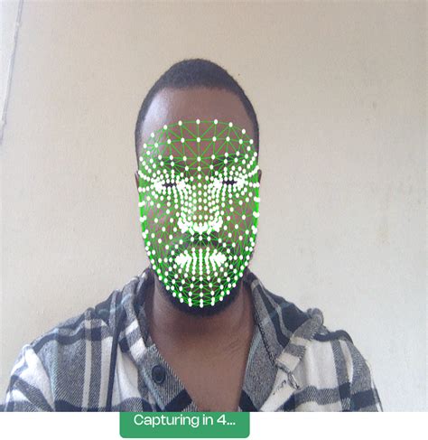 implementing face detection and clock in using react mediapipe and