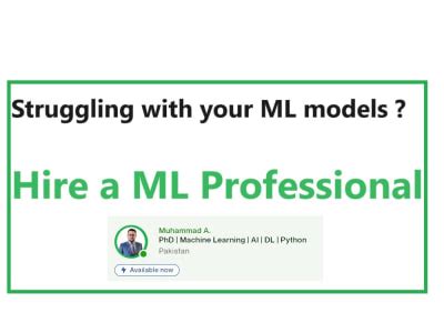Machine Learning And Deep Learning Expert Upwork