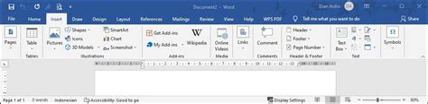 34 Fungsi Menu Insert Pada Microsoft Word Terbaru Lengkap