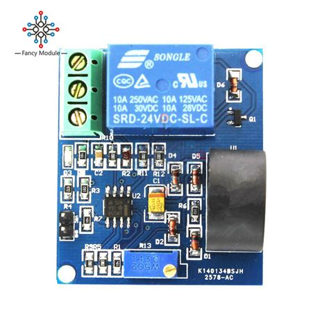 Dc 5v 12v 24v 5a Current Detection Sensor Over Current Protection Sensor Relay Protecting