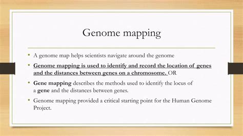 introduction to genomics pptx