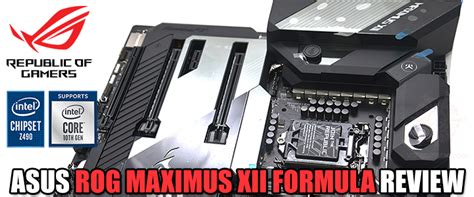 Asus Rog Maximus Xii Formula Review Asus Rog Maximus Xii Formula Review