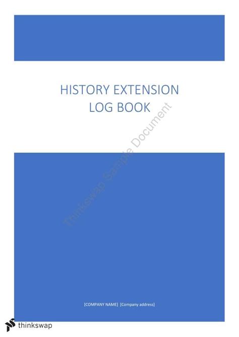 Hsc History Ext Log Book History Extension Year 12 Hsc Thinkswap