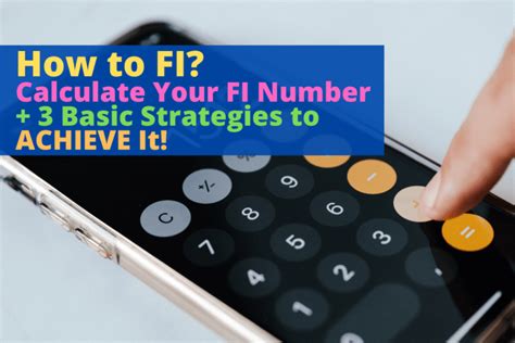 How To FI Calculate Your FI Number Basic Strategies To ACHIEVE It Parent Portfolio