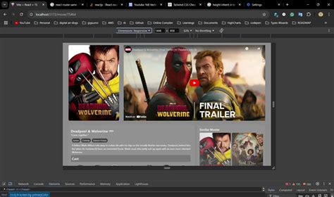 Prasanna Jagadesh On Linkedin React Tailwindcss Webdevelopment Moviesearch Techjourney