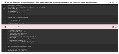Install Awscli Local On Machine Executor Build Environment CircleCI Discuss