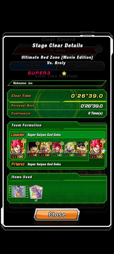 First Time Beating Red Zone Broly R Dbzdokkanbattle