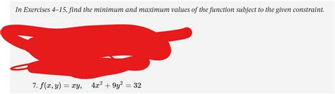 solved in exercises 4 15 ﻿find the minimum and maximum