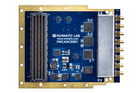 FMCADCX Dual AD FMC ADC Expansion Module Numato Lab