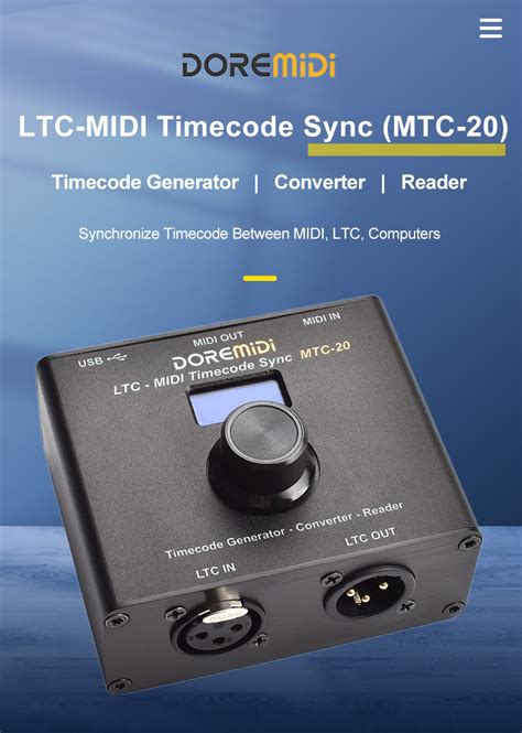 Ltc Midi Timecode Sync Doremidi
