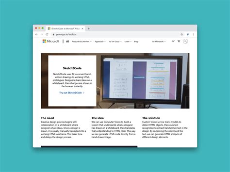 Sketch2code Design To Code Toolbox Prototypr Toolbox