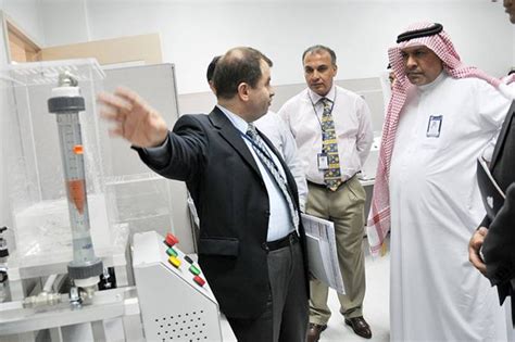 The Rector Visit In The Engineering Laboratory Extension Pmu Prince Mohammad Bin Fahd University